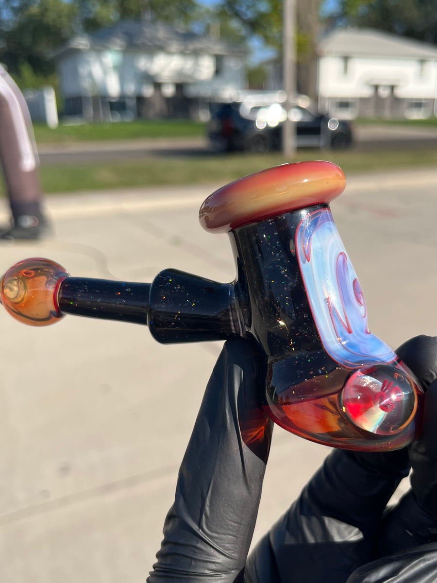 Om Glass Co Dry Hammer Pipe – The Highest Cloud Glass Gallery