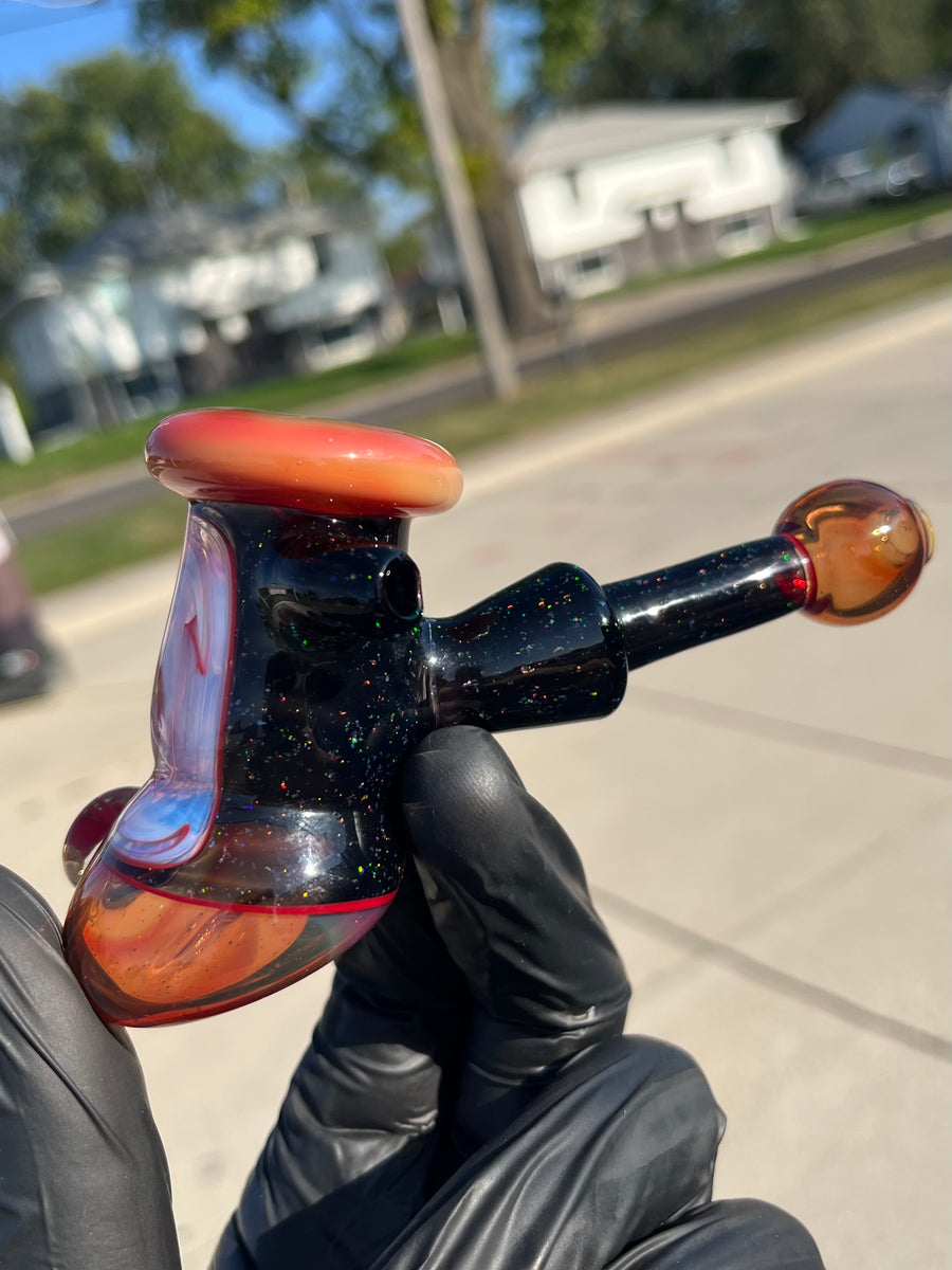 Om Glass Co Dry Hammer Pipe – The Highest Cloud Glass Gallery
