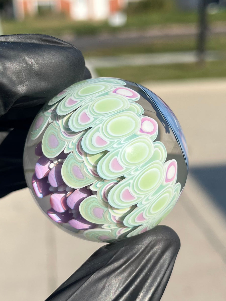 Om Glass Co x Tuggs Glass Marble – The Highest Cloud Glass Gallery