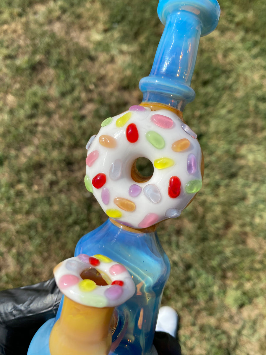 KGB Glass Donut Rig – The Highest Cloud Glass Gallery