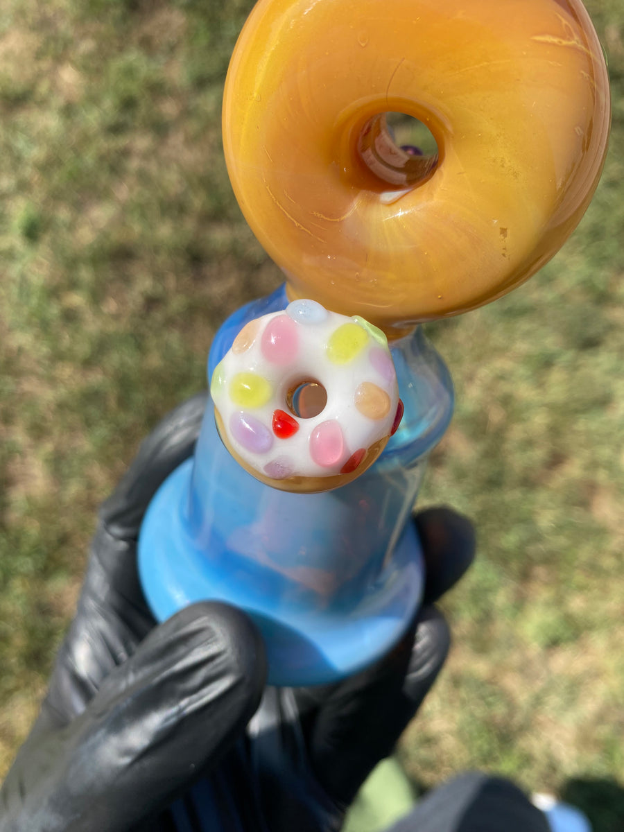 KGB Glass Donut Rig – The Highest Cloud Glass Gallery