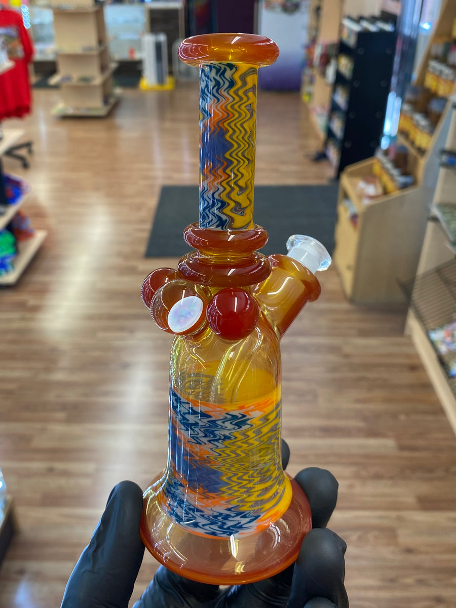 Kyle White Glass Worked Mini Tubes – The Highest Cloud Glass Gallery