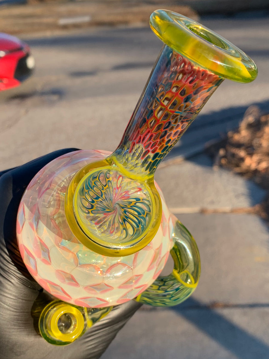 Space Cricket Glass x Zm Glass Klein Citrine (UV) – The Highest Cloud ...