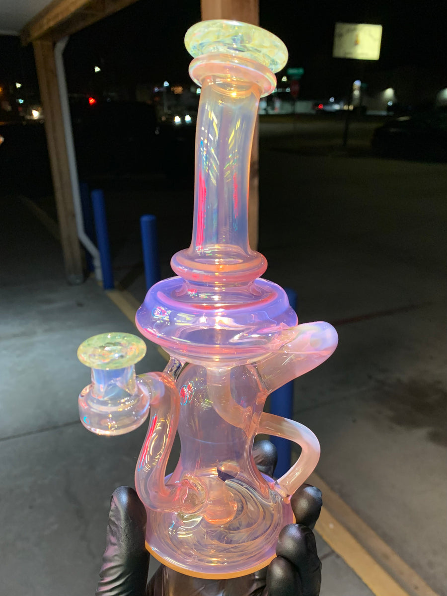 Space Cricket Glass Fume Klein – The Highest Cloud Glass Gallery