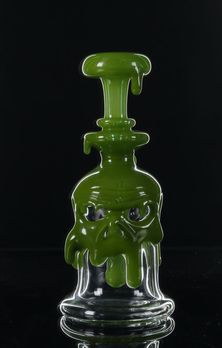 Grime Glass Skull Drip Jammer – The Highest Cloud Glass Gallery