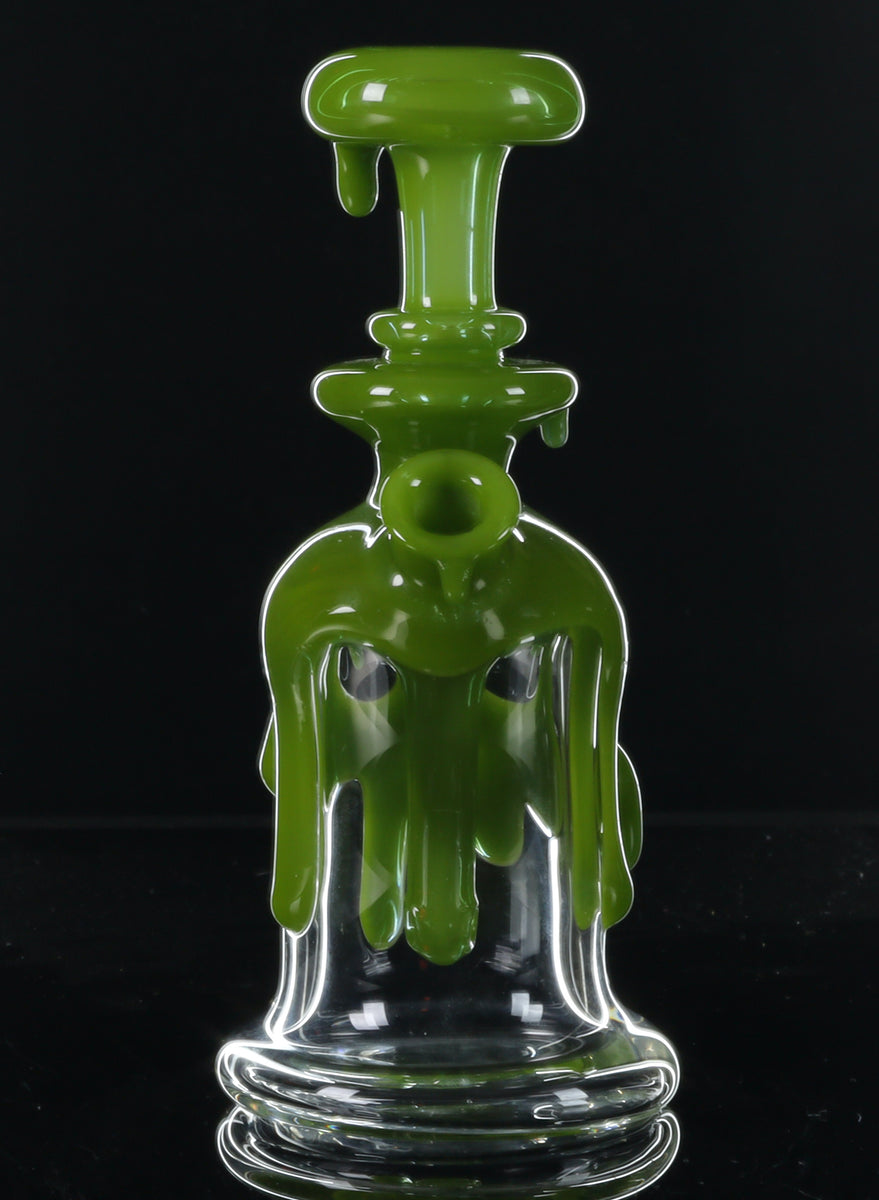 Grime Glass Skull Drip Jammer – The Highest Cloud Glass Gallery