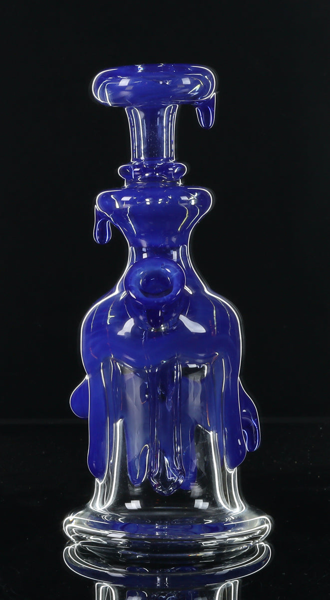 Grime Glass Skull Drip Jammer – The Highest Cloud Glass Gallery
