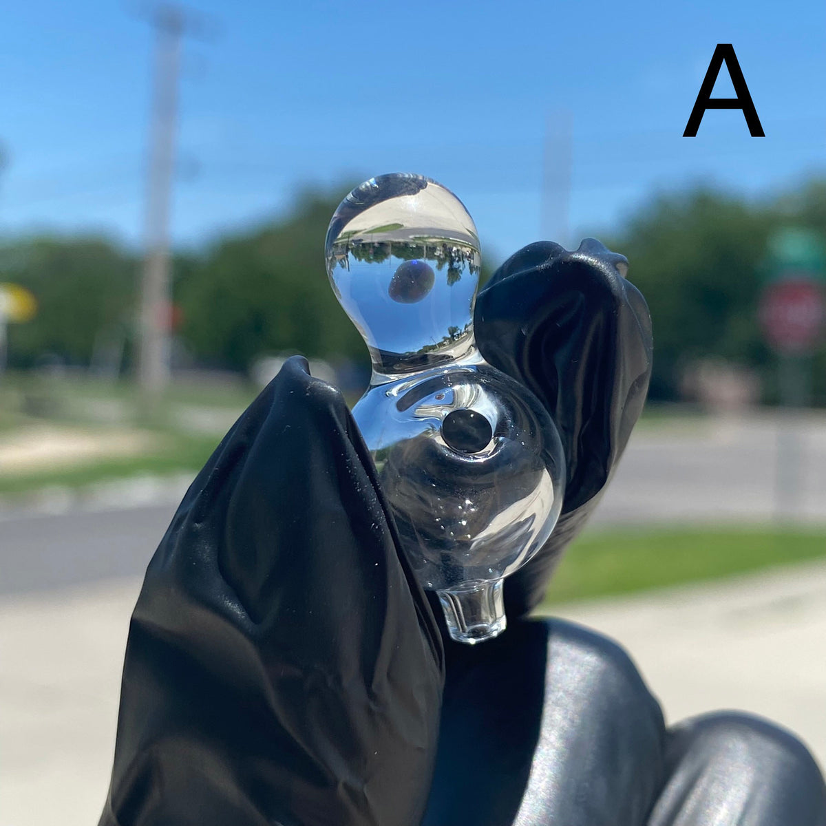 CPB Glass Puffco Peak Bubble Caps – The Highest Cloud Glass Gallery