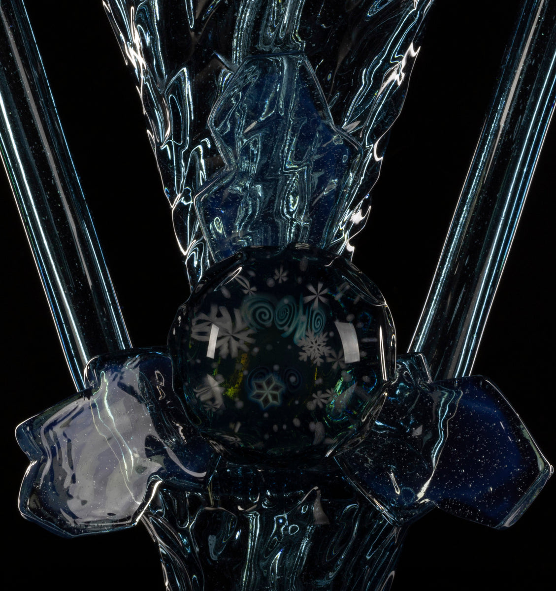 Chaka Glass Snow Piercer Dewar Recycler – The Highest Cloud Glass Gallery